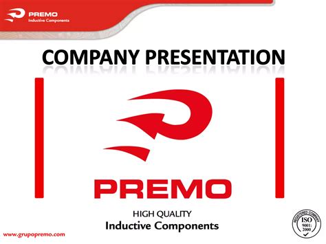 Premo Group Presentation 2011 Pdf