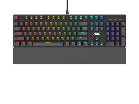 GK GK Gaming Keyboard AOC Monitor