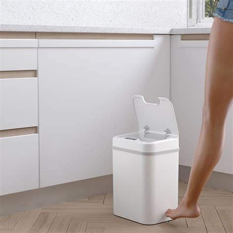 Qoo10 Xiaomi Smart Automatic Sensor Trash Bin Recycle Bin Household