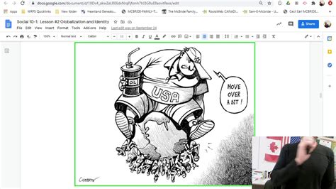 Social 10 1 Americanization Cartoon Youtube