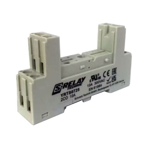 Din Mount Socket Pcb Relays With Conventional Layout