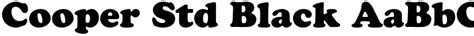 Cooper Black Font Download Free For Desktop And Webfont
