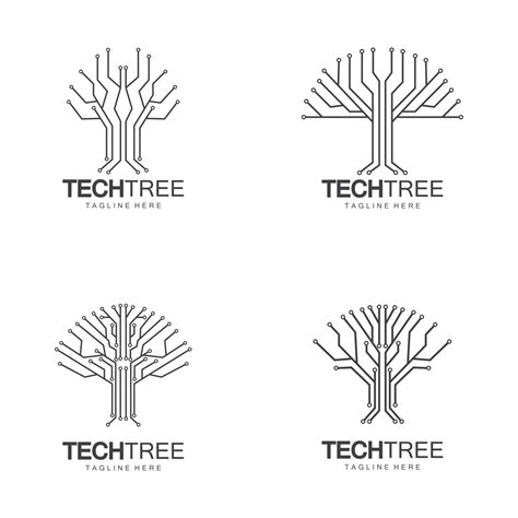 Data Tree Vector Art Icons And Graphics For Free Download