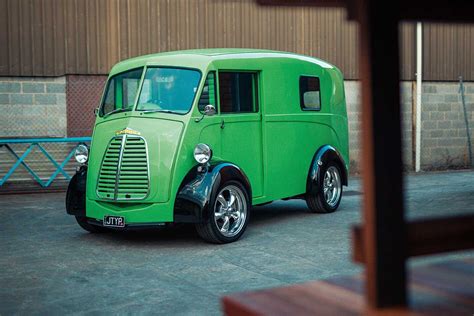 Holden V6 Powered 1959 Morris J Type Van