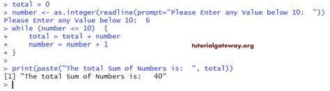 How To Print The Count Using For Loop In R Guildpol