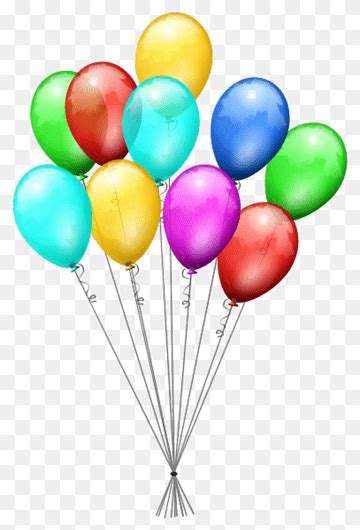 Geburtstagsballon Png Pngwing