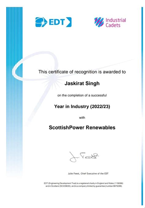 Jaskirat Singh On Linkedin Today I Finish My Placement Year With Scottish Power It Has Been A