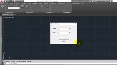 Tutorial Desarrollando Una Simple Aplicacion VBA En AutoCAD YouTube