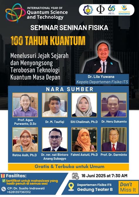 Monday Seminar 100 Years Of Quantum Iyq 2025