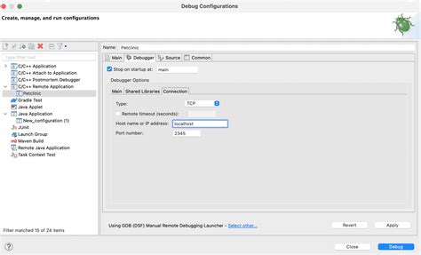 how to debug native image in containers