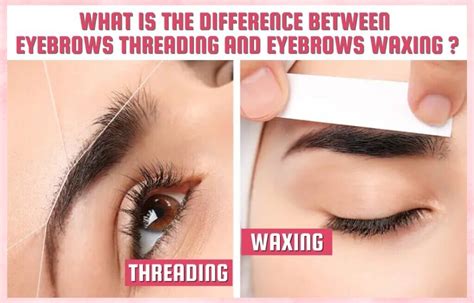 Threading Eyebrows Vs Waxing