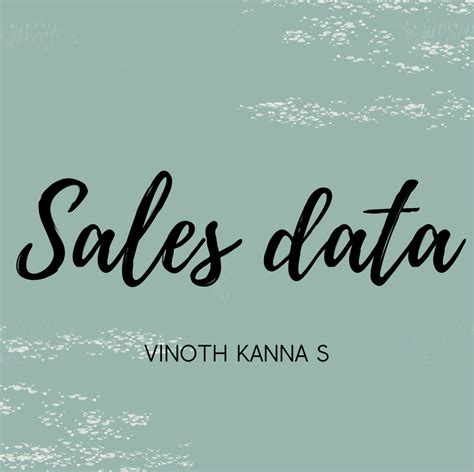 Sales Dataset Kaggle
