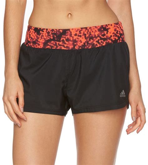 Adidas Womens Grete 3 In Run Workout Shorts Active Wear For Women