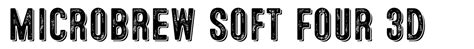 Microbrew Soft Four 3d Fuente Webfont And Desktop Myfonts