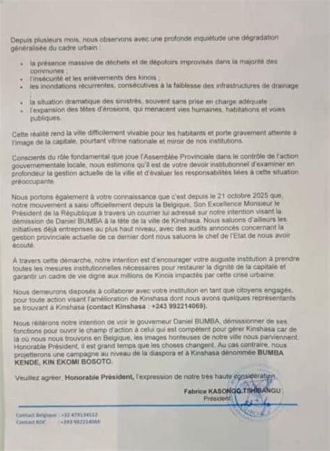 “bumba Kende” Les Jpcd Mettent La Pression Sur La Gouvernance De Kinshasa