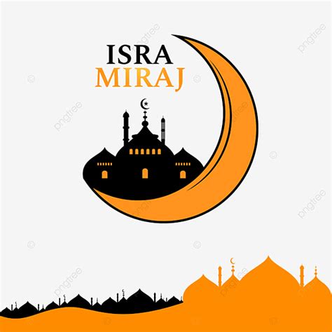 이스라엘 미 라즈 모스크 초승달 노란색 검정 무하마드 밤 사원 Png 일러스트 및 벡터 에 대한 무료 다운로드 Pngtree