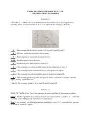 Econ Exercises Pdf EXERCISES FROM THE BOOK ENTITLED UNDERSTANDING ECONOMICS Exercise