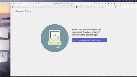 Microsoft Teams Web Browser Failure Not Using Desktop App Or Extenstion Orion Public Issue