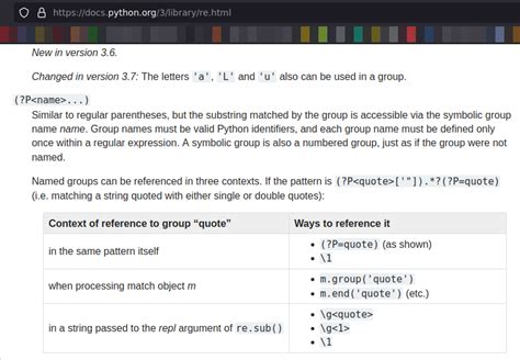 Refenecing Named Capture Groups In Resub Deprecated Python Help