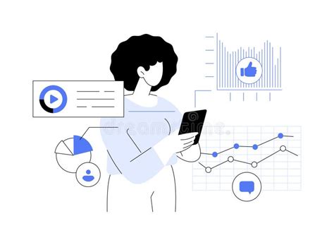 Social Media Data Abstract Concept Vector Illustration Stock Vector Illustration Of Story