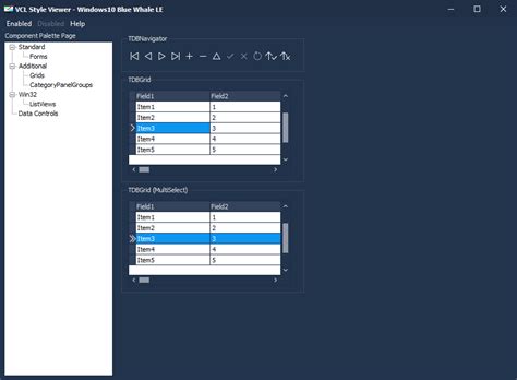 Delphistyles Vcl Style Win10modernbluewhale Delphistyles Vcl Style Win10modernbluewhale