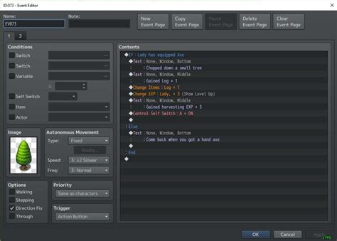 RPG MV Character Sheet For Trees For MV RPG Maker Forums