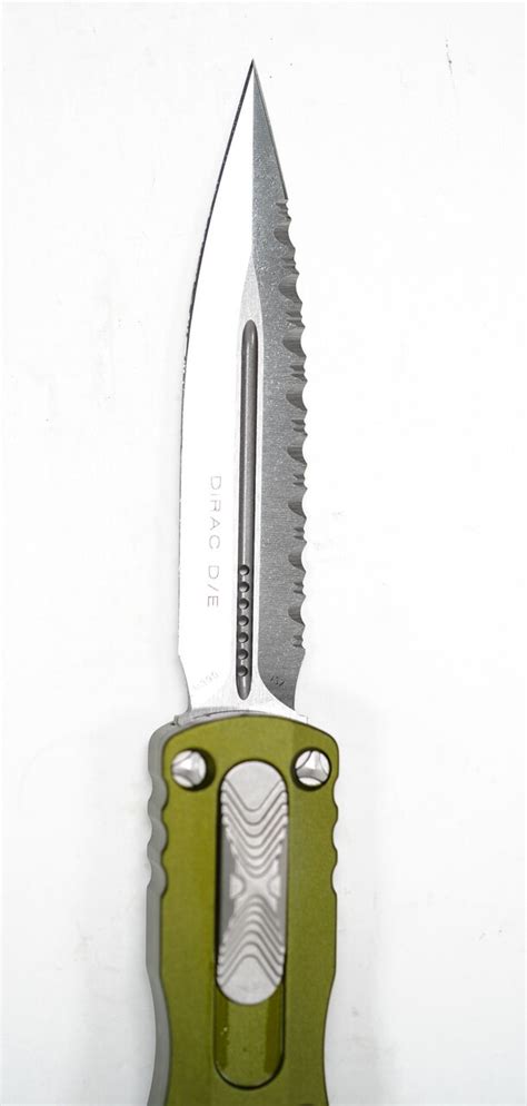 Microtech 225 6od Dirac D E Satin Serrated Od Green