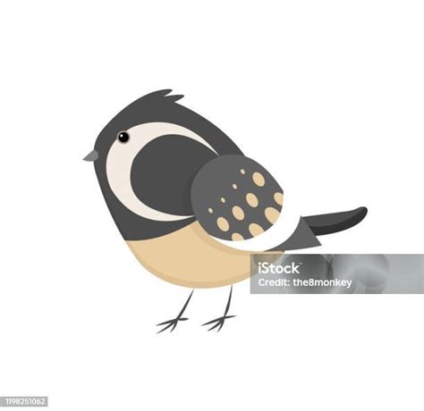 흰색 배경에 고립 된 귀여운 작은 다채로운 새 공동 집 참새 귀여운 만화 스타일의 작은 새 격리 된 벡터 클립 아트 그림입니다 버드 훌륭한 요정 렌 벡터 일러스트 Brand