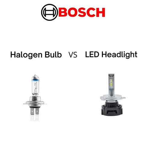 Difference Between Halogen And Led Shop Stock