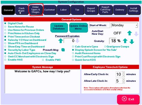 Creating New Order Types Hungerrush
