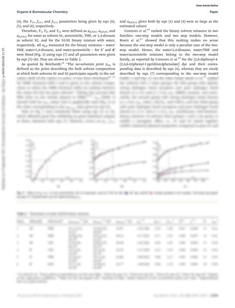 Solution The Phosphorus Hyperfine Coupling Constant In Nitroxide Part 3 Titration Of Water By