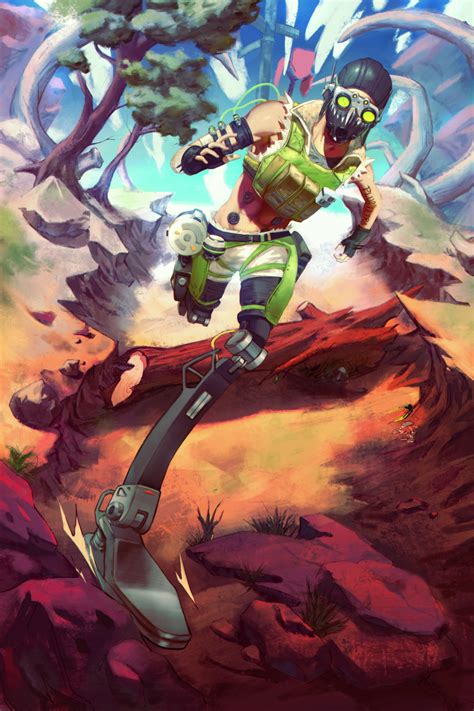 Octane Apex Legends Apex Legends Absurdres Commentary English