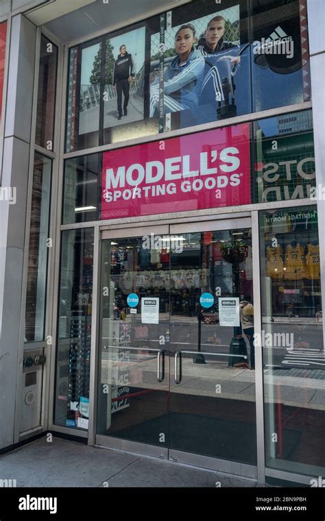 New York Ny May 13 2020 General View Of Modells Sporting Goods