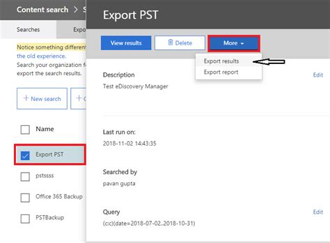 IT Partners How To Export A PST File From Microsoft 365