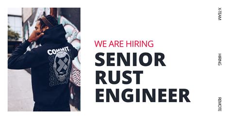 X Team On Linkedin We Are Hiring A Senior Software Engineer With Solid And Demonstrable