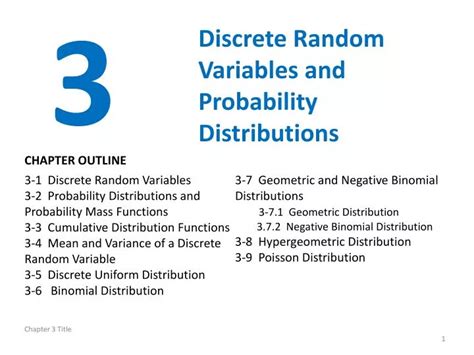 PPT Discrete Random Variables And Probability Distributions PowerPoint Presentation ID