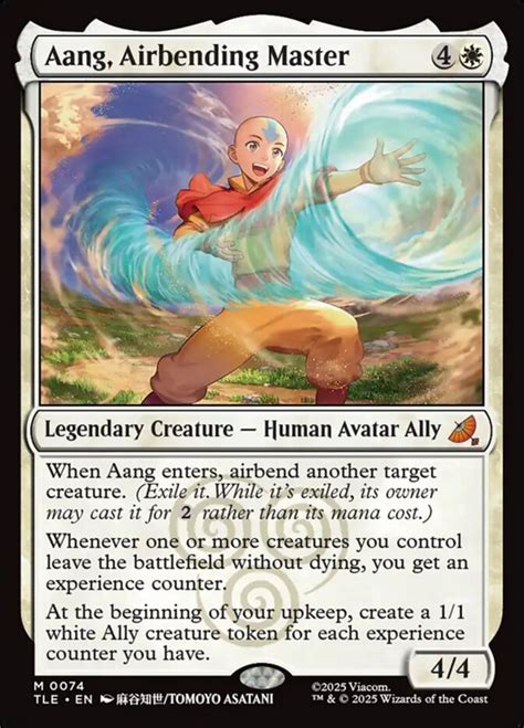 Set Avatar The Last Airbender Eternal Tle Set Spoilers Combos Best