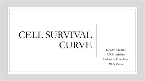 Cell Survival Curves Ppt