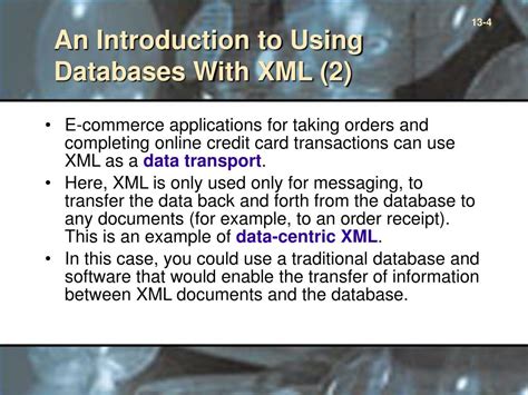 ppt integrating databases with xml powerpoint presentation free