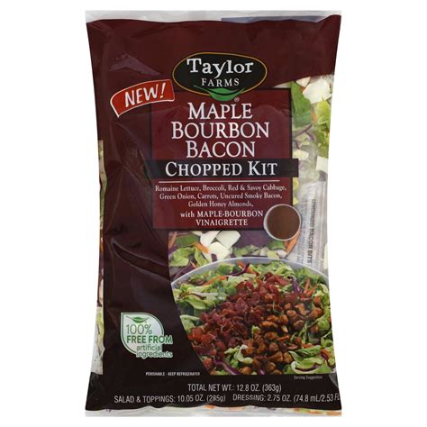 Taylor Farms Maple Bourbon Bacon Chopped Salad Kit 128 Oz Shipt