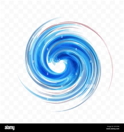 Abstract Swirl Design Element Spiral Rotation And Swirling Movement Vector Illustration With
