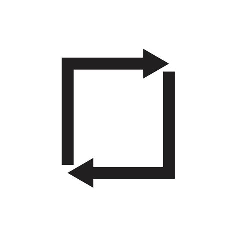 Repeat Loop Sign Icon For Apps And Website 46149267 Vector Art At Vecteezy