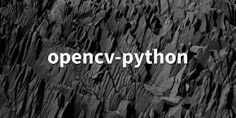 Opencv Python Headless 413092 Wrapper Package For Opencv Python