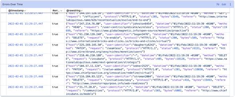 event list widget data analysis 1 89 0 1 100 3 logscale documentation