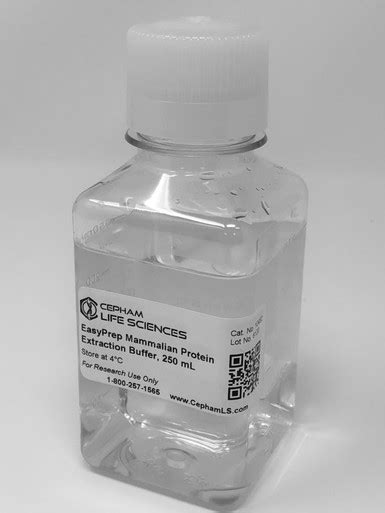 Bottle Of Easyprep Protein Extraction Buffer For Extracting Proteins
