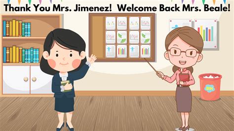 Thank You Mrs Jimenez And Welcome Back Mrs Beale The Gibbons Globe