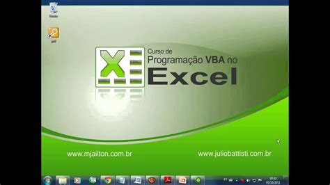 macros e vba no excel 2007 avançado aula 01 introdução youtube