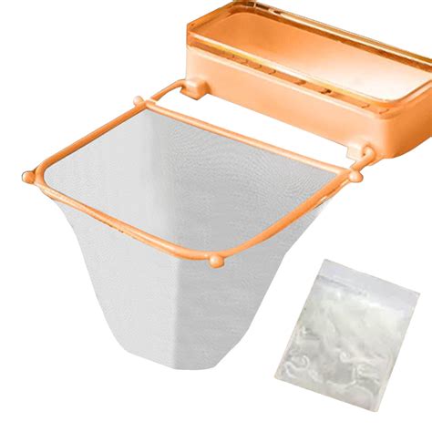Strainers Food Catcher Suction Cup Drain Solution With 50pcs Mesh Bags For Garbage Disposal And