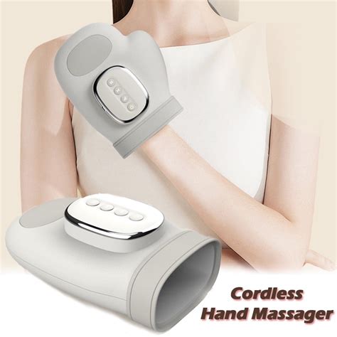 Electric Hand Massager Cordless Hand Massager With Vibration And Heat