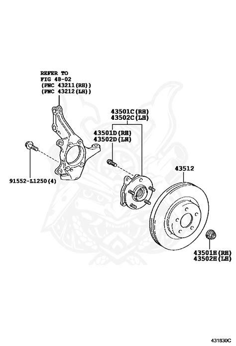 90177 22001 Toyota Nut For Rear Axle Shaft Lh Nengun Performance